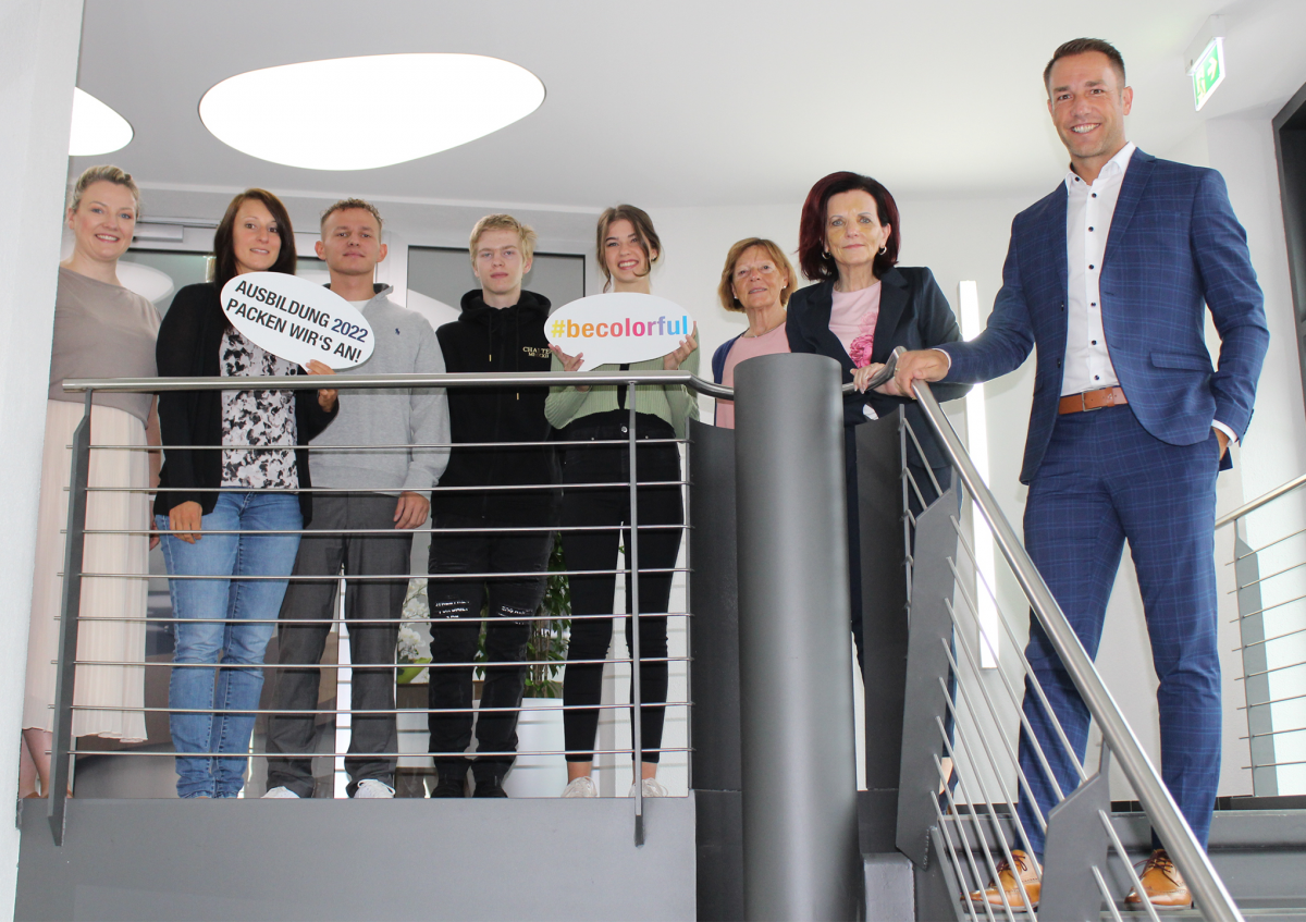 Ausbildungsstart bei colordruck Baiersbronn – colordruck Baiersbronn